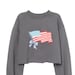Preppy American Flag PNG | Preppy Bow Flag | Watercolor Grandmillenial ...