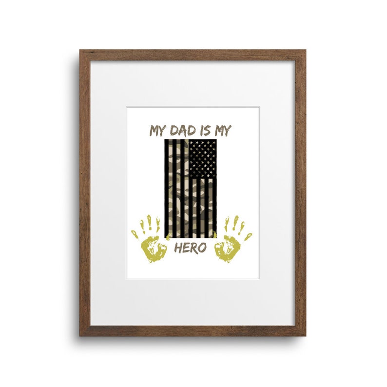 Father’s Day Handprint Craft | PRINTABLE | Gift for Dad From Kids| Diy ...