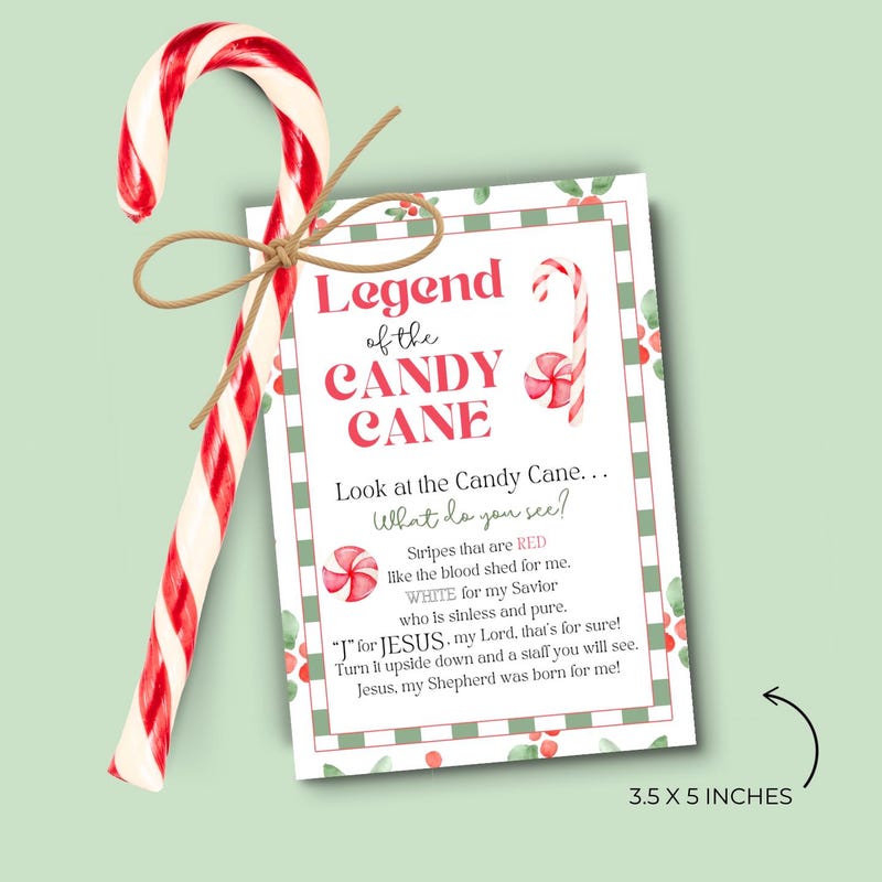 Legend of the Candy Cane - Etsy