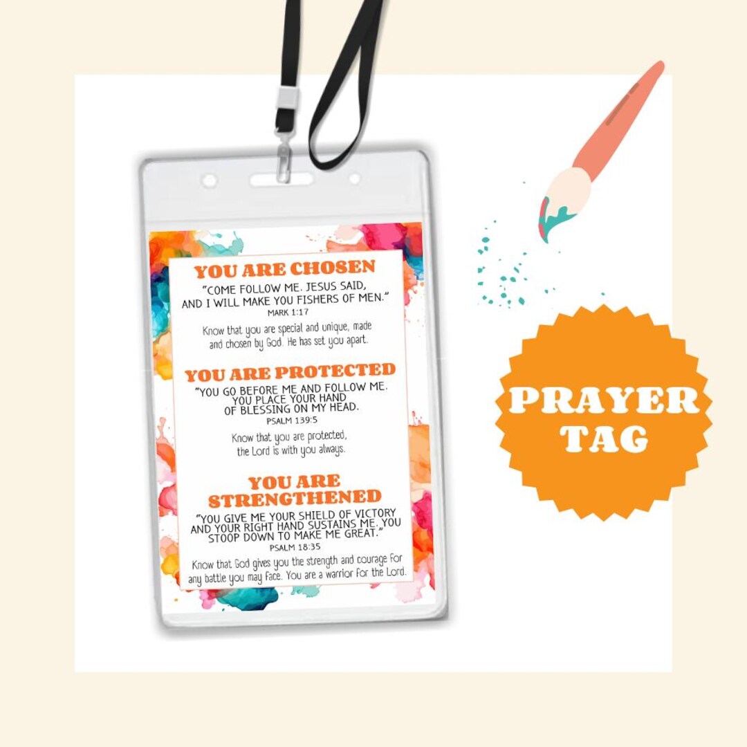 Prayer Tag | Blessings Tag | Religious Tag | Nursing Student | Nursing ...