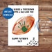 Fathers Day Handprint Craft PRINTABLE FOOTBALL Fathers Day Craft Gift ...