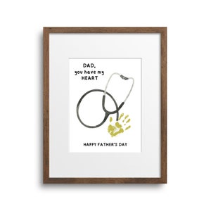 Father’s Day Handprint Craft | PRINTABLE | Gift for Dad From Kids| Diy ...