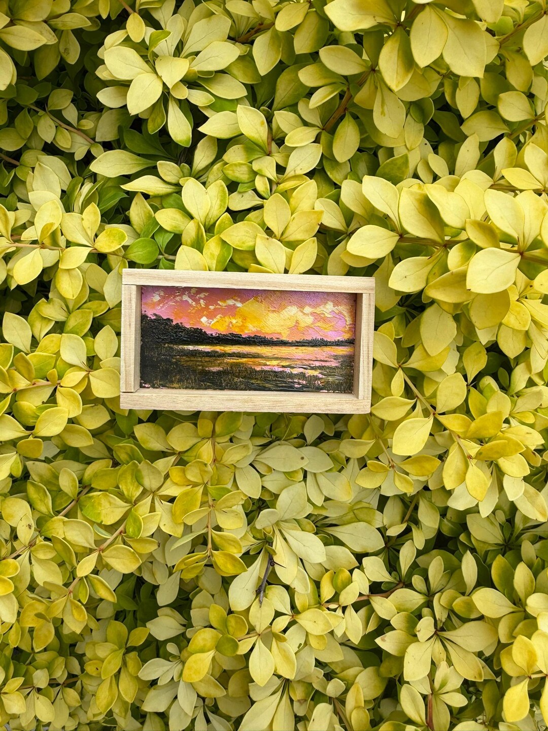 Mini Landscape Painting. Potomac River Washington DC. - Etsy