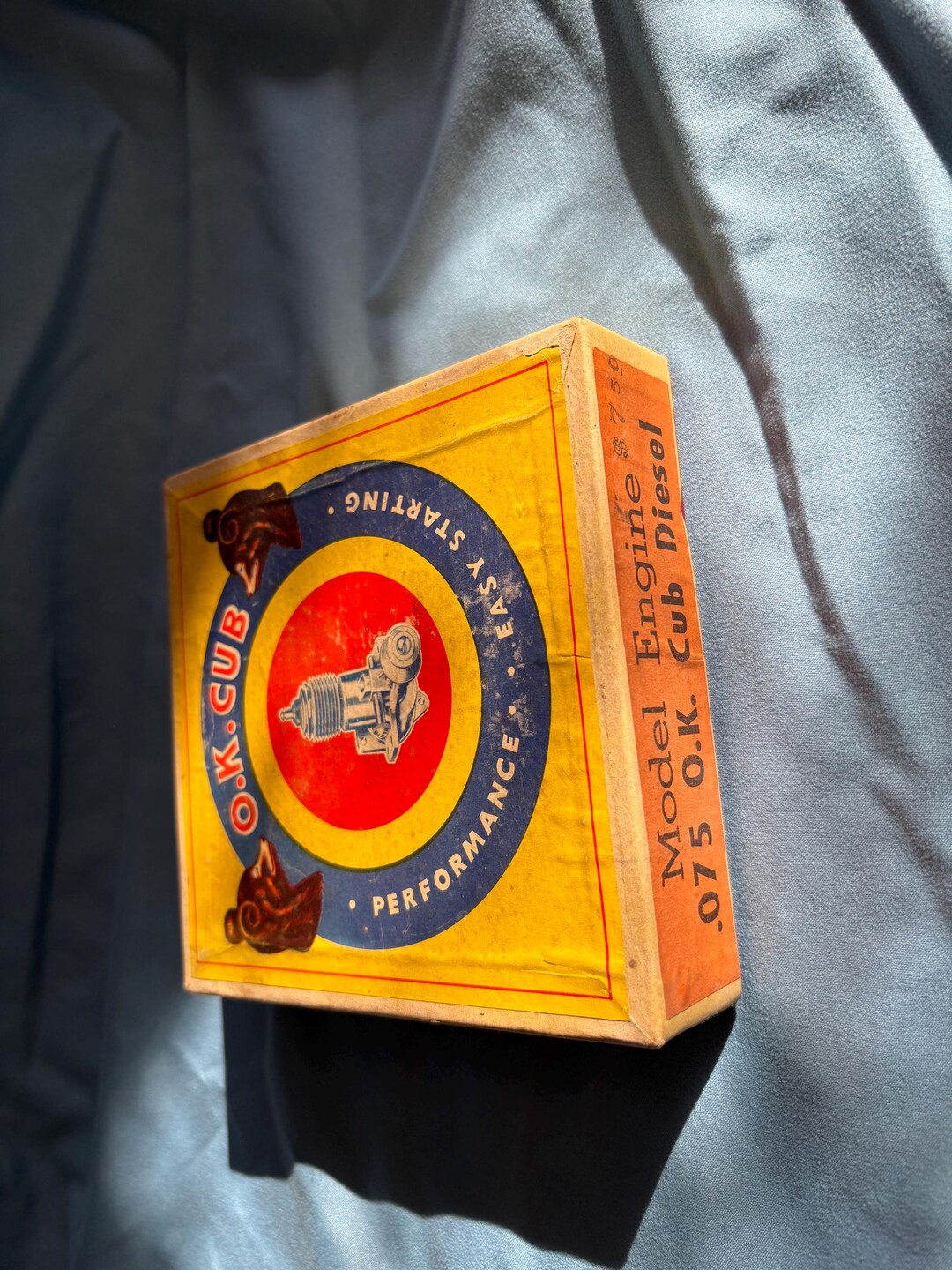 Model Airplane Engine .075 O. K. Cub Diesel Herkimer Tool and Model ...