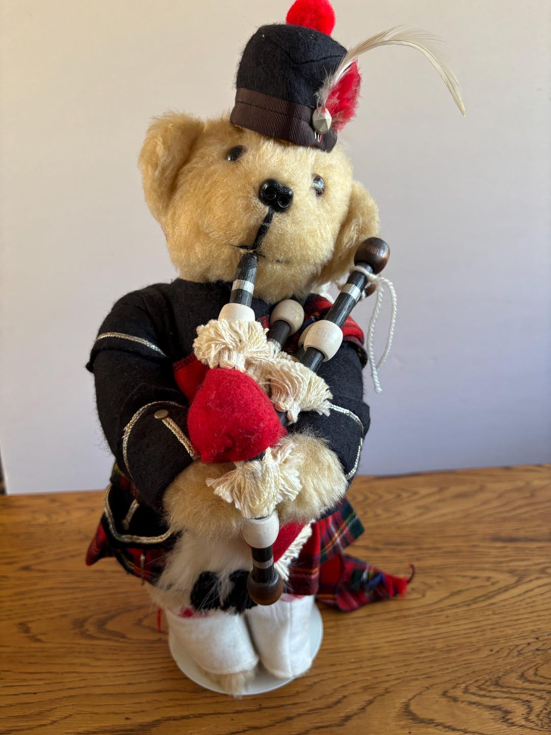 Scottish Bear Playing Bagpipes - Etsy Canada