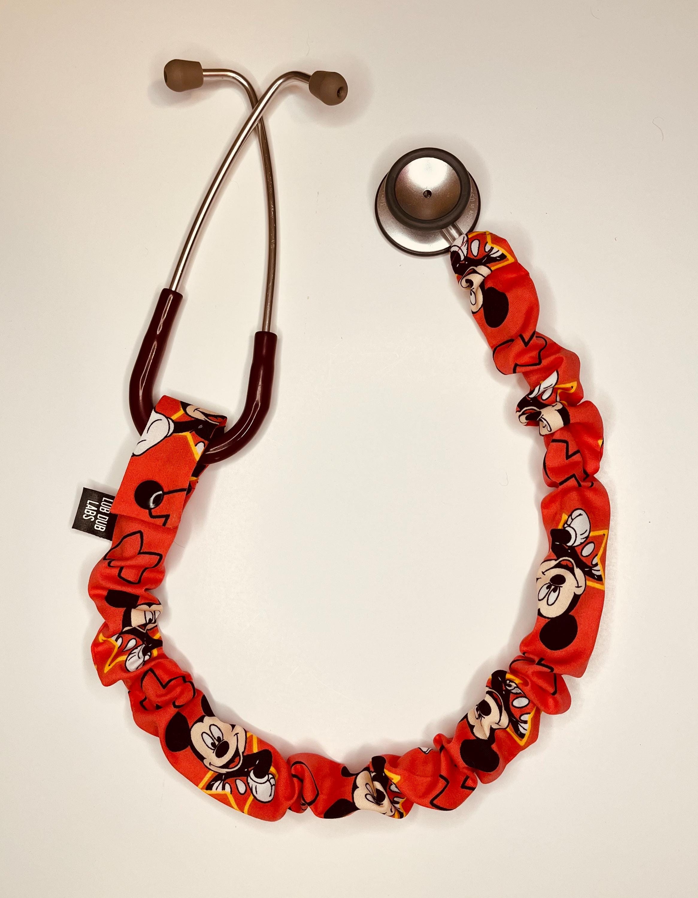 Mickey Mouse Stethoscope Scrunchie by Lub Dub Lab - Etsy