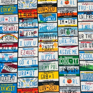 Colorful License Plate Stethoscope Scrunchie by Lub Dub Lab - Etsy