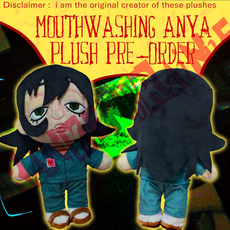 Mouthwashing Anya Plushies - Etsy