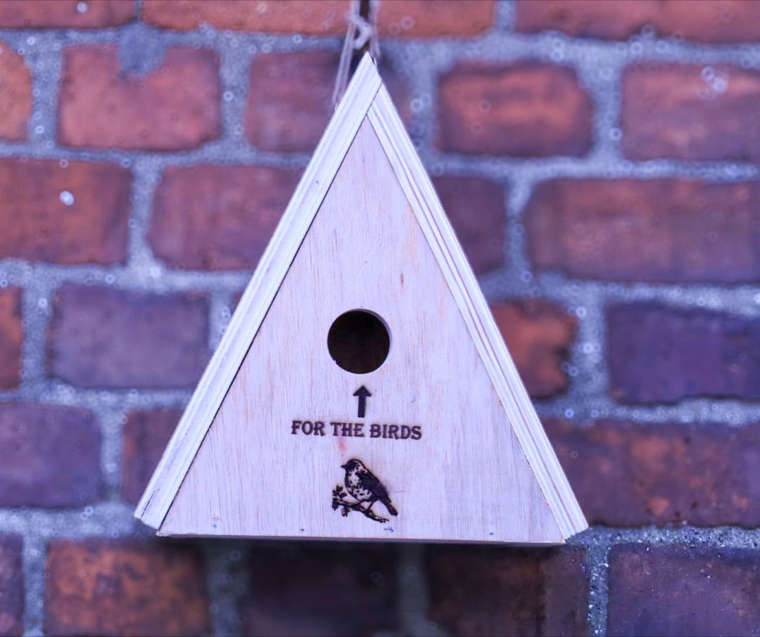 Unique Bird House, Garden Bird House, Handmade Hanging Bird House ...