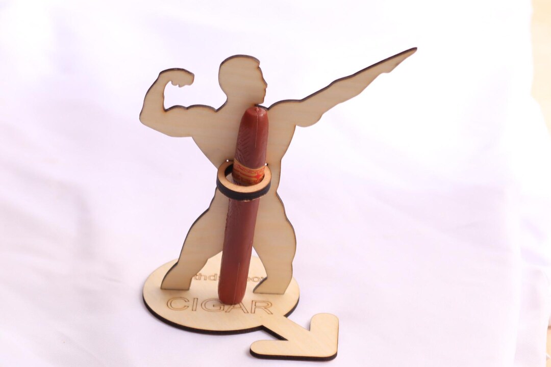 Personalized Cigar Stand, Cigar Lovers Gift, Custom Groomsman Gift ...