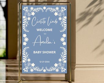 Cielito Lindo Baby Shower Welcome Sign, Mexican Themed Baby Shower ...