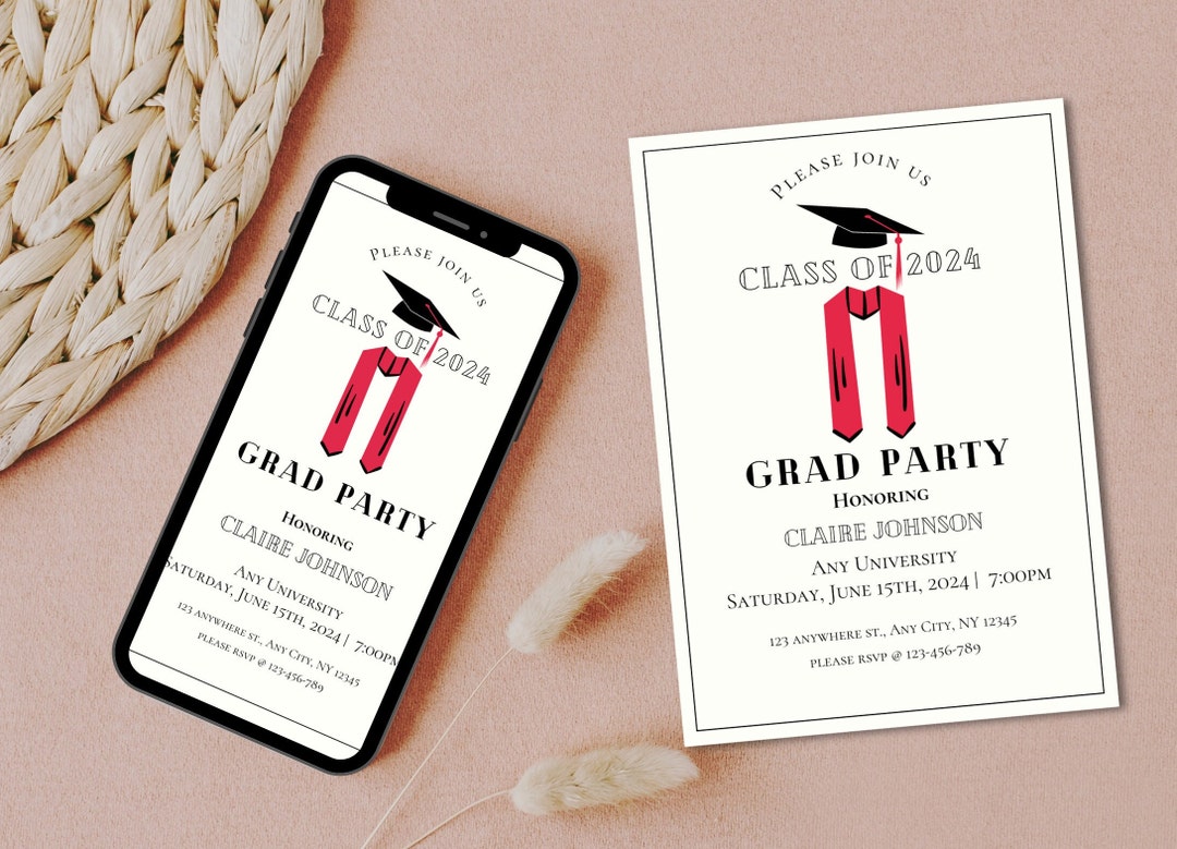 PLANTILLA DE INVITACIÓN DE GRADUACIÓN / felicidades graduado ...