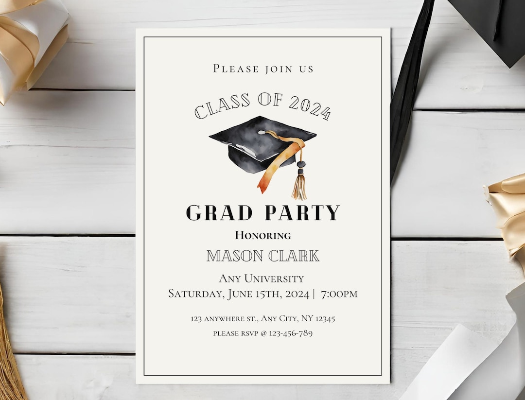 PLANTILLA DE INVITACIÓN DE GRADUACIÓN / felicidades graduado ...