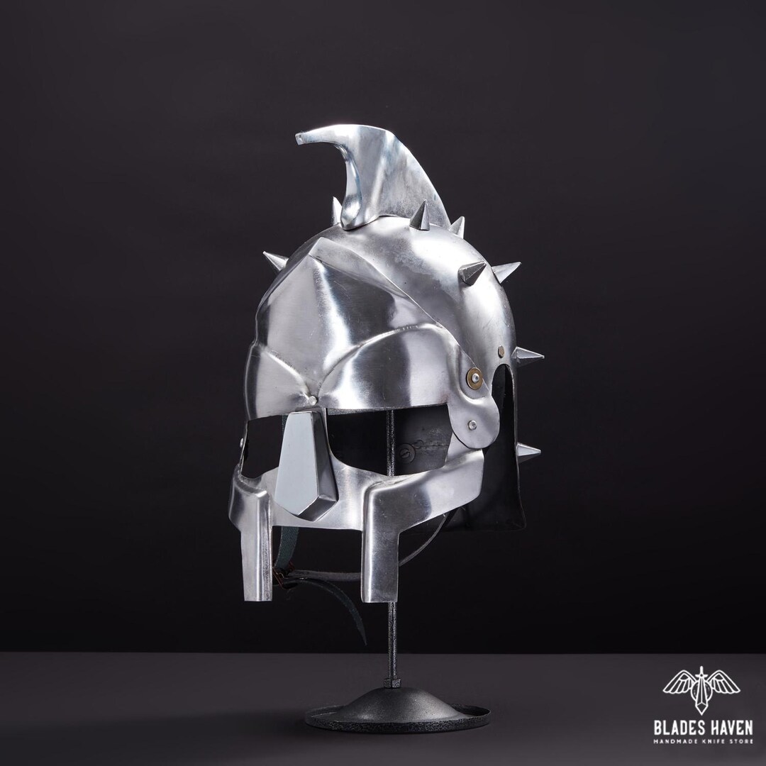 Gladiator Helmet || Replica Steel || Wearable Armor Helmet || Birthday ...
