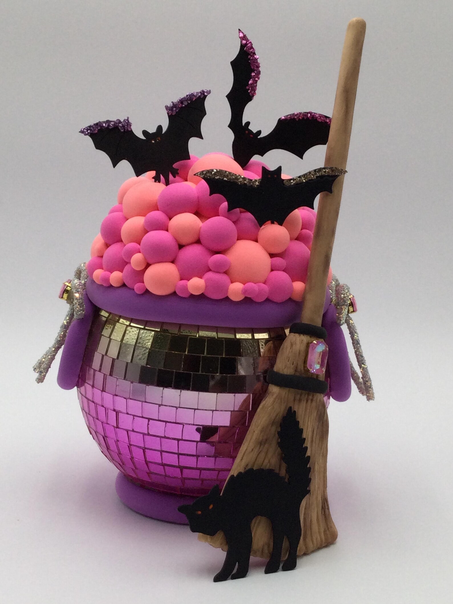 Free Shipping, Disco Ball, Halloween Decor, Whimsical Halloween Decor ...