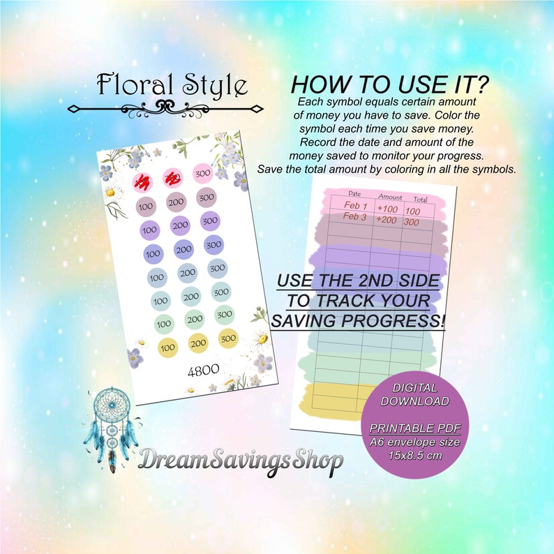 Printable Money Challenges, Personal Finance Trackers, Debt Payoff ...