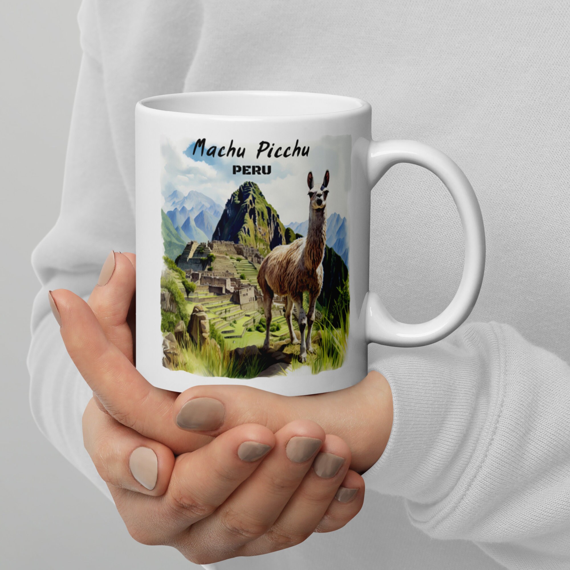 Machu Picchu Mug, Peru, Wonder of the World, Travel Mug Machu Picchu ...