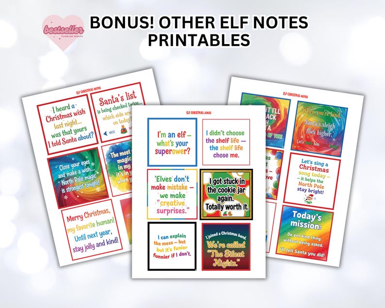 Construction Elf Props, Printable Elf Construction Site Props, Elf ...