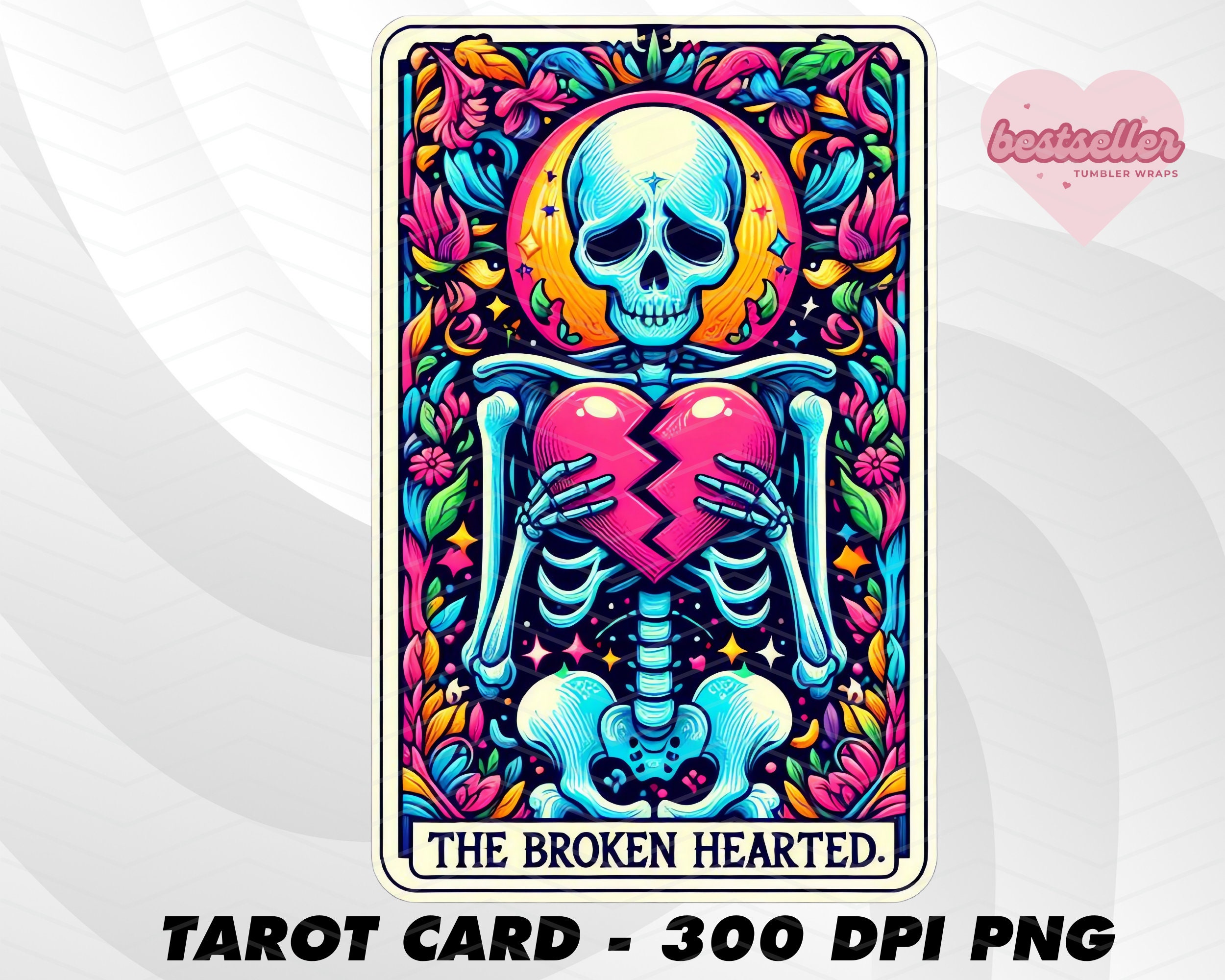 Broken Heart Tarot Card, Funny Tarot Card PNG, Tarot Cards Funny PNG ...
