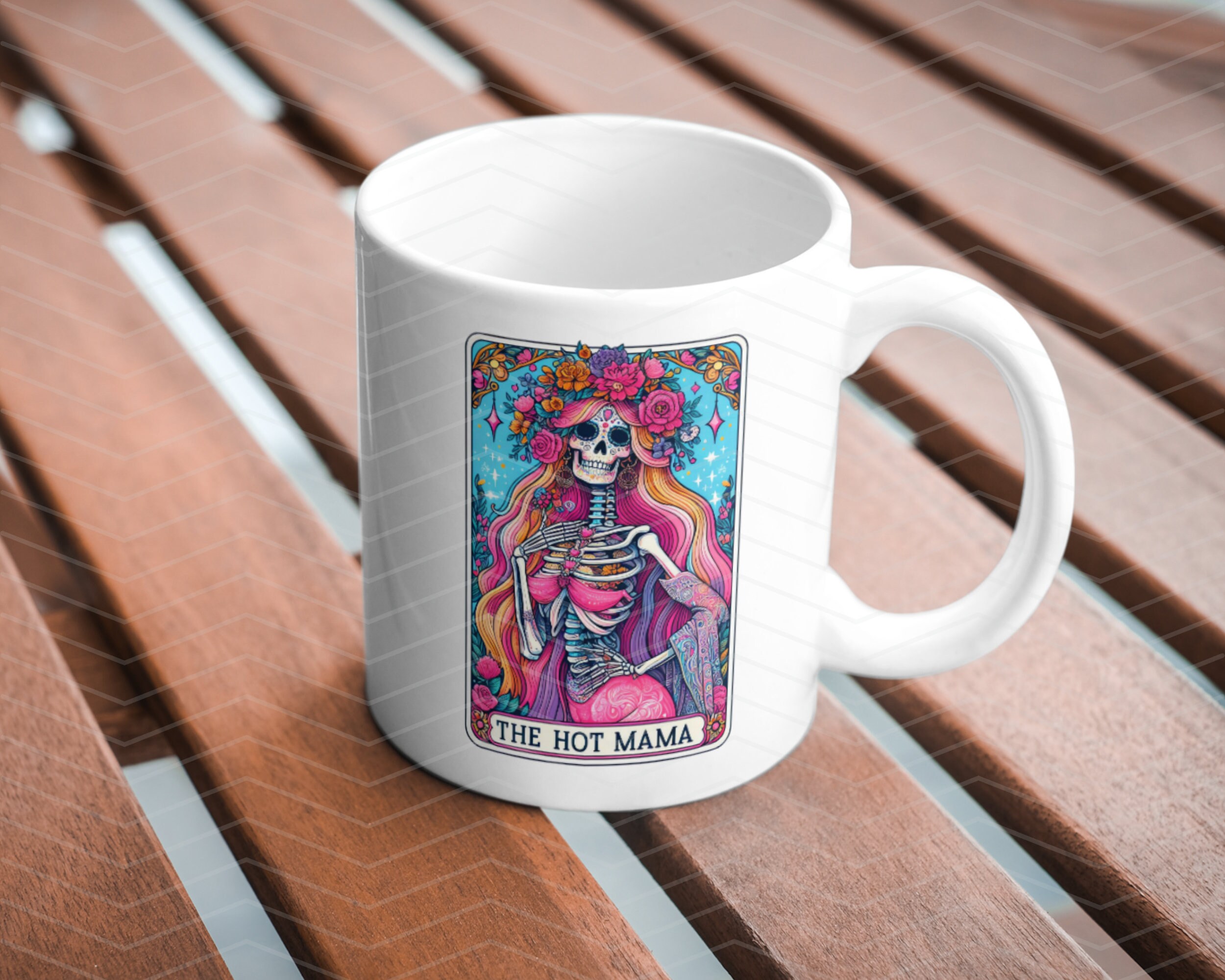 Hot Mama Tarot Card, Funny Tarot Card PNG, Tarot Cards Funny PNG, Tarot ...