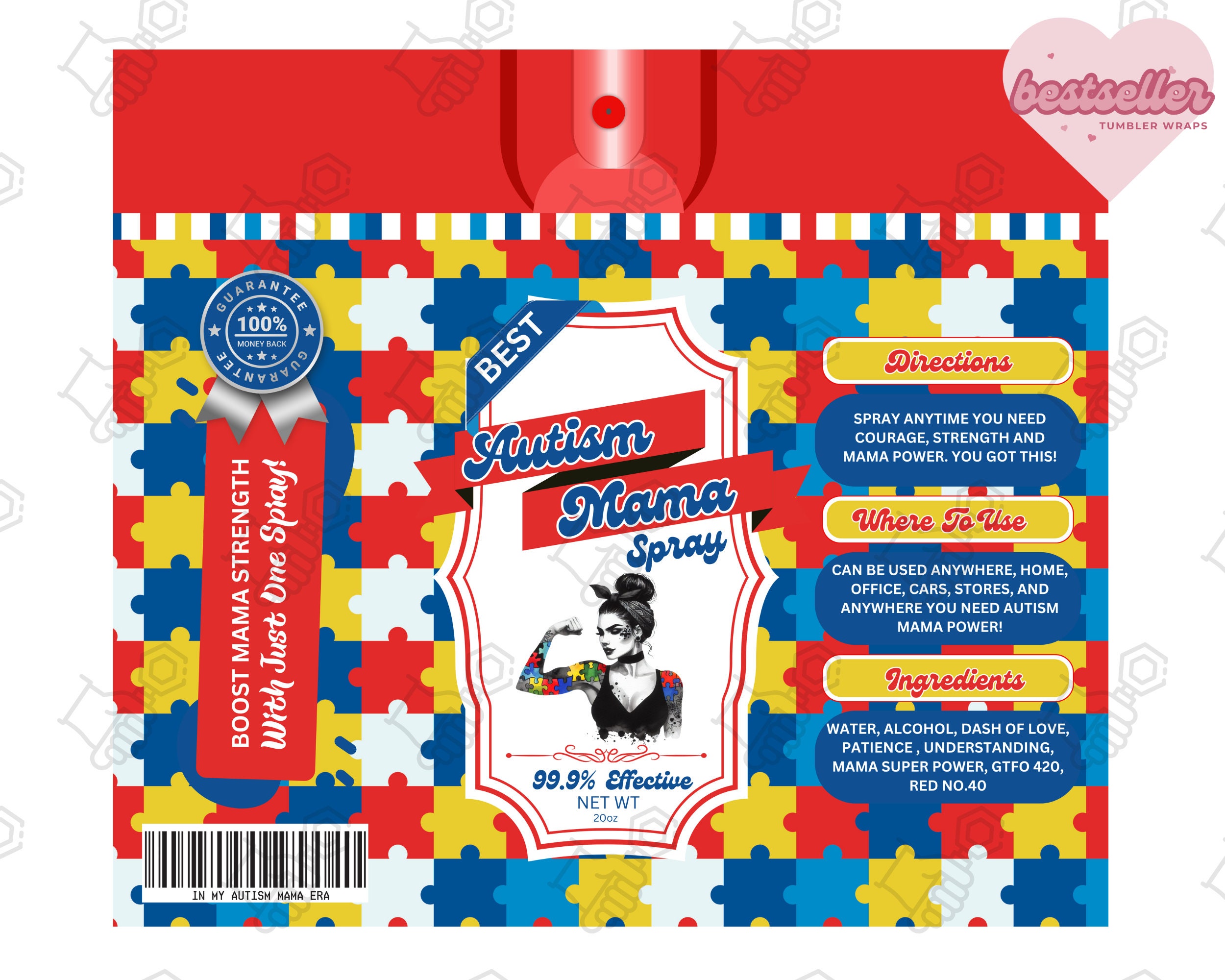 Autism Mama Spray, Autism Tumbler, Autism Tumbler Png, Autism Mom ...