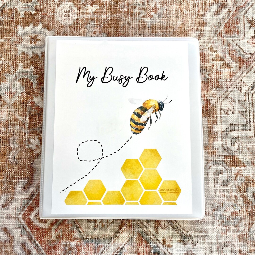 Interactive Velcro and Dry-erase Busy Book Educational Activities for ...