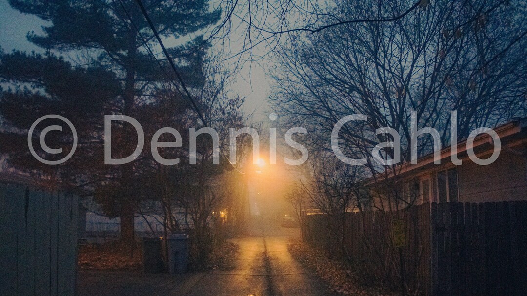 Liminal Spaces: A Street at Night - Etsy