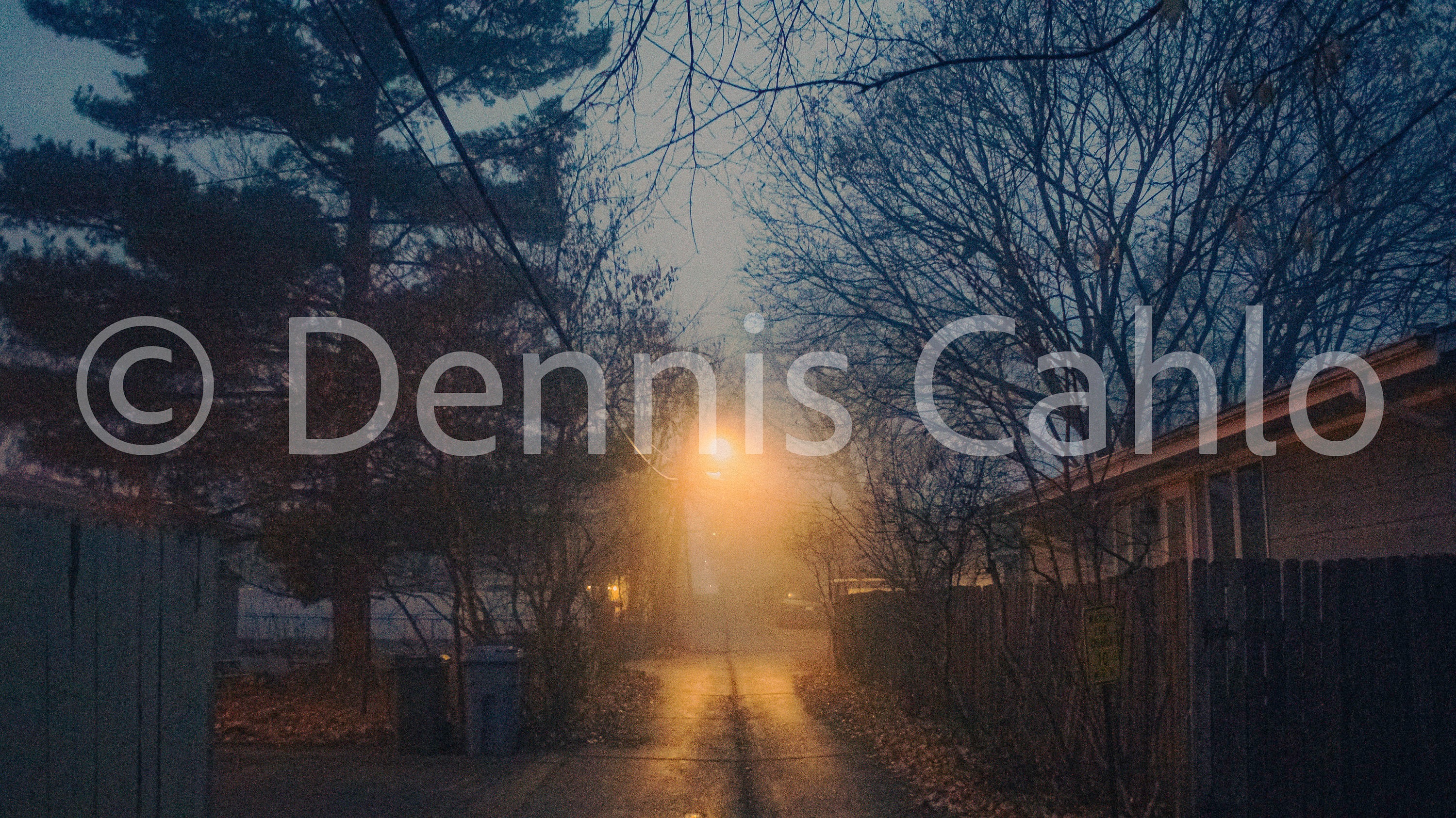 Liminal Spaces: A Street at Night - Etsy