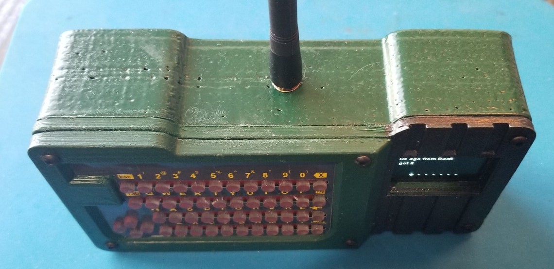 Meshtastic Device With Full Keyboard Support. Weather Resistant Case ...