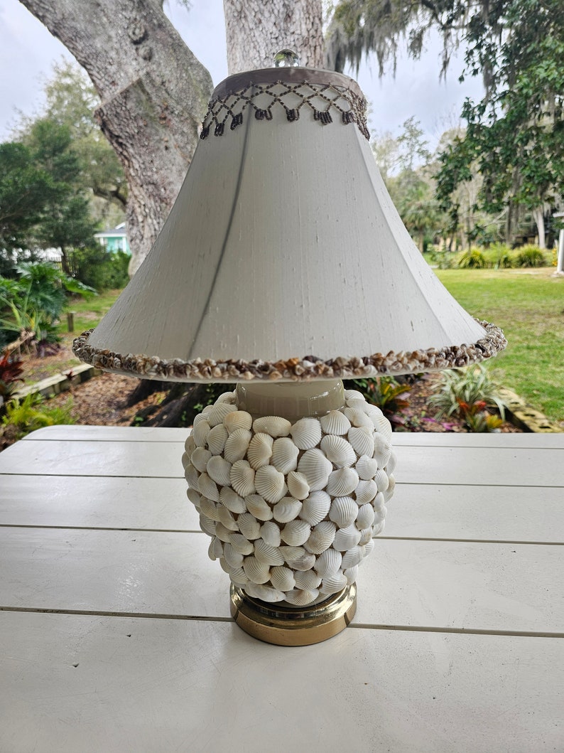 Shell Beach Lamp - Etsy