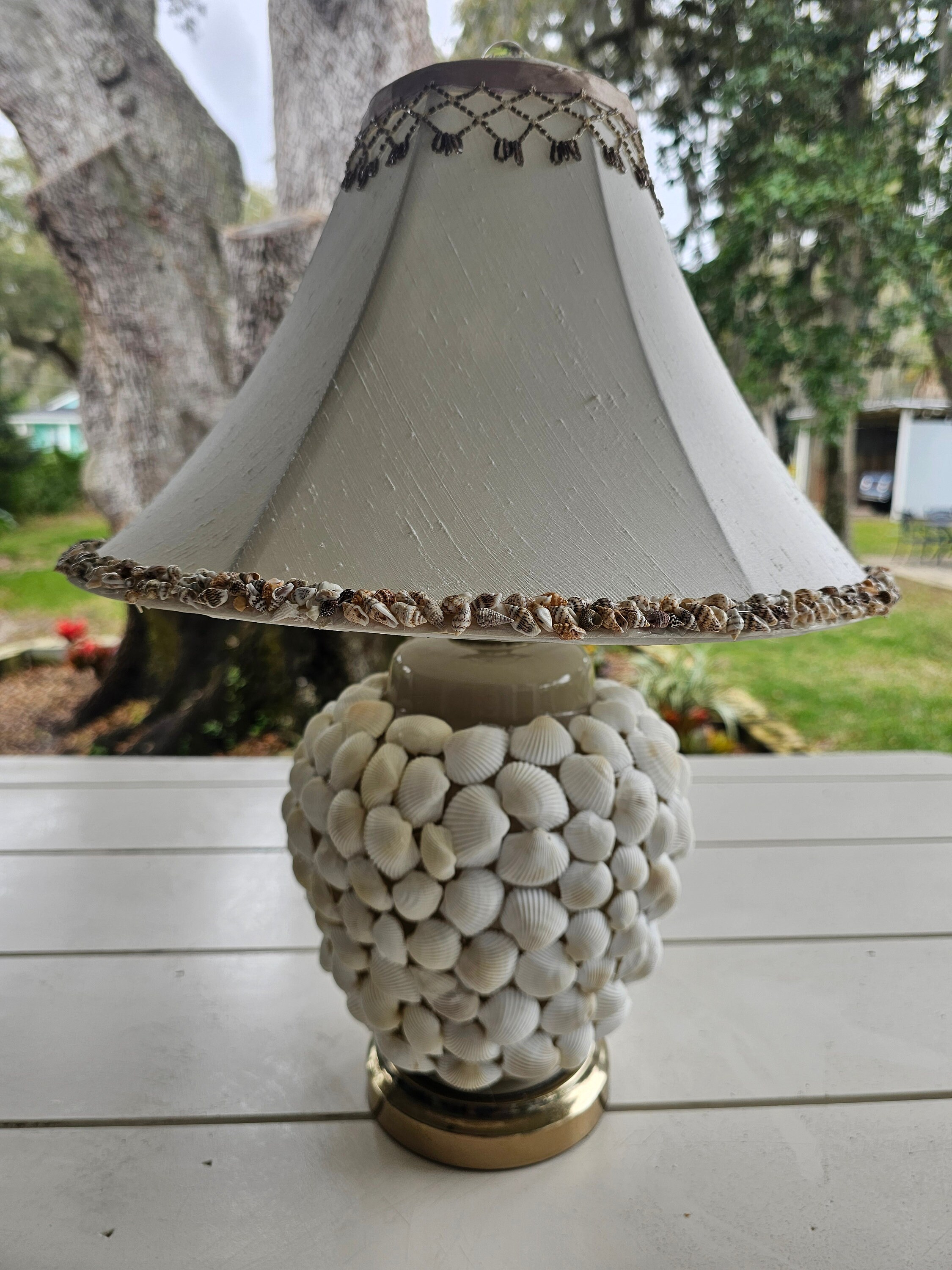 Shell Beach Lamp - Etsy