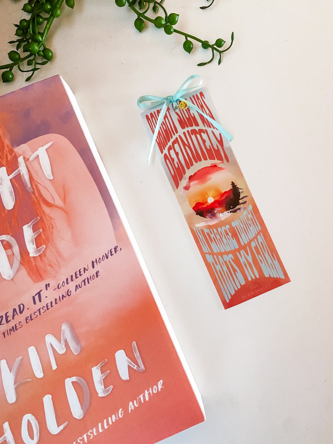 Bright Side by Kim Holden Inspired Bookmark | Inspiring Quote Bookmark ...