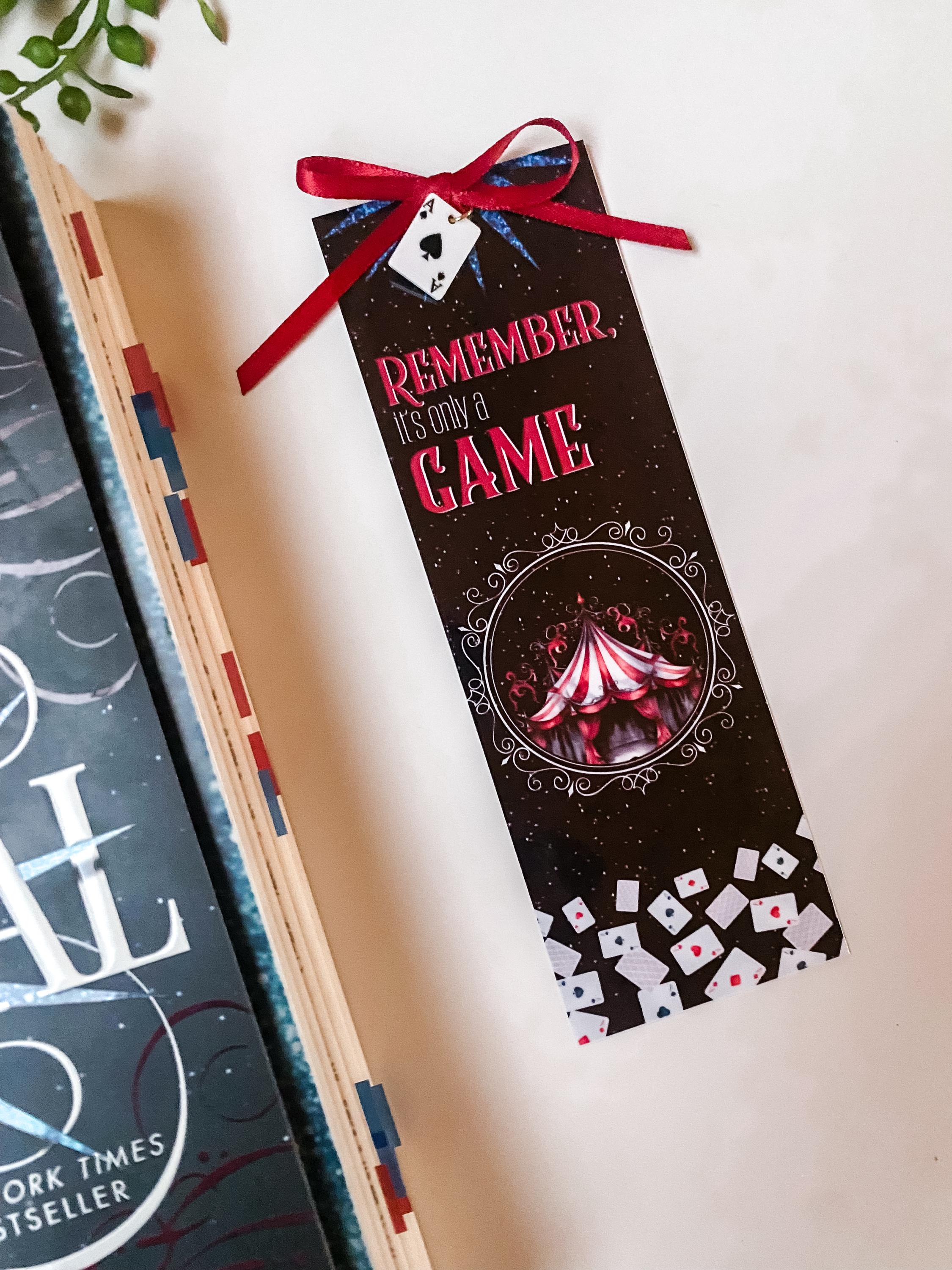 Caraval Bookmark | Stephanie Garber Book Lover Gift | Romantic Fantasy Bookish Accessory - Etsy