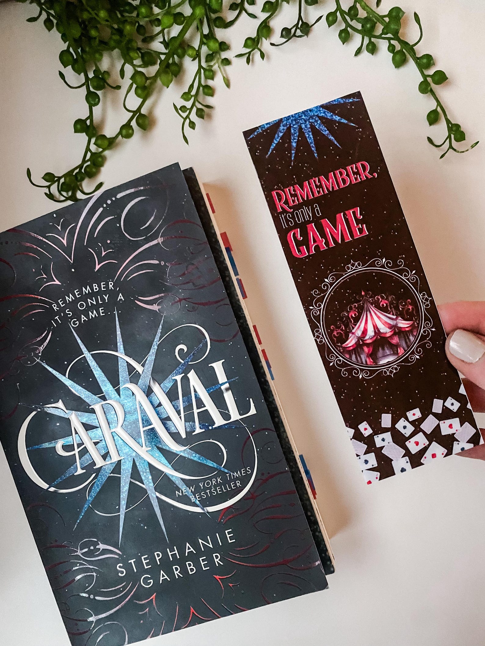 Caraval Bookmark | Stephanie Garber Book Lover Gift | Romantic Fantasy ...