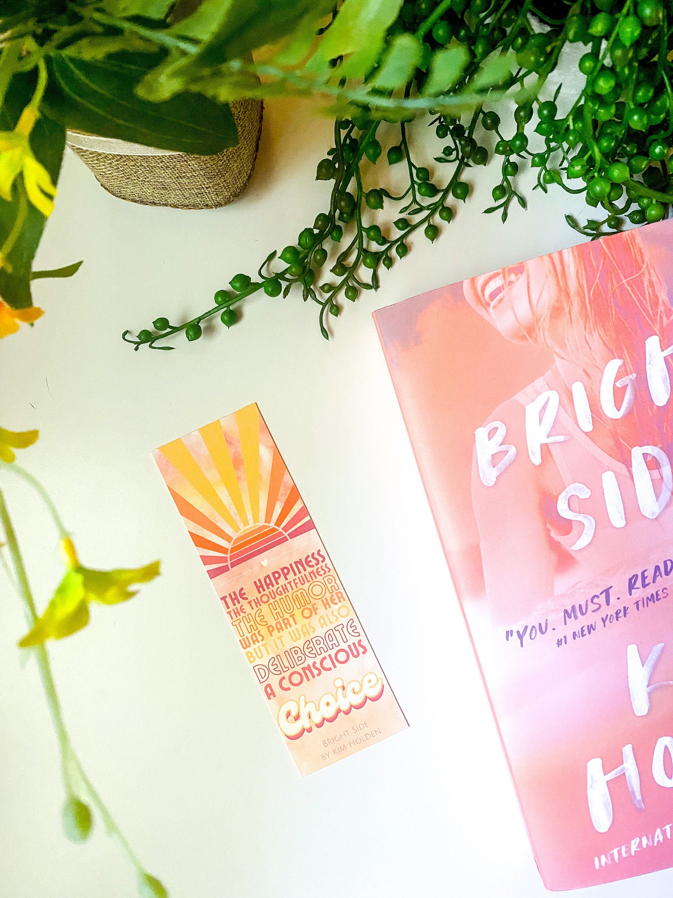 Bright Side by Kim Holden Bookmark kate - Etsy