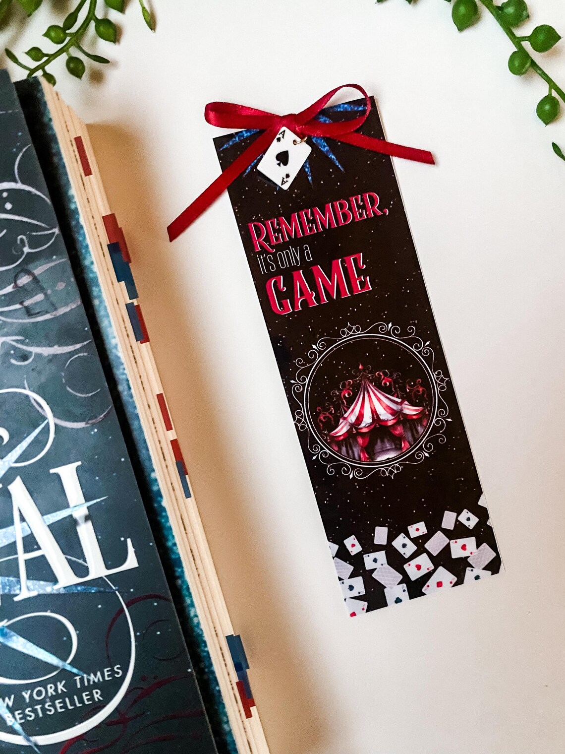 Caraval Bookmark | Stephanie Garber Book Lover Gift | Romantic Fantasy ...