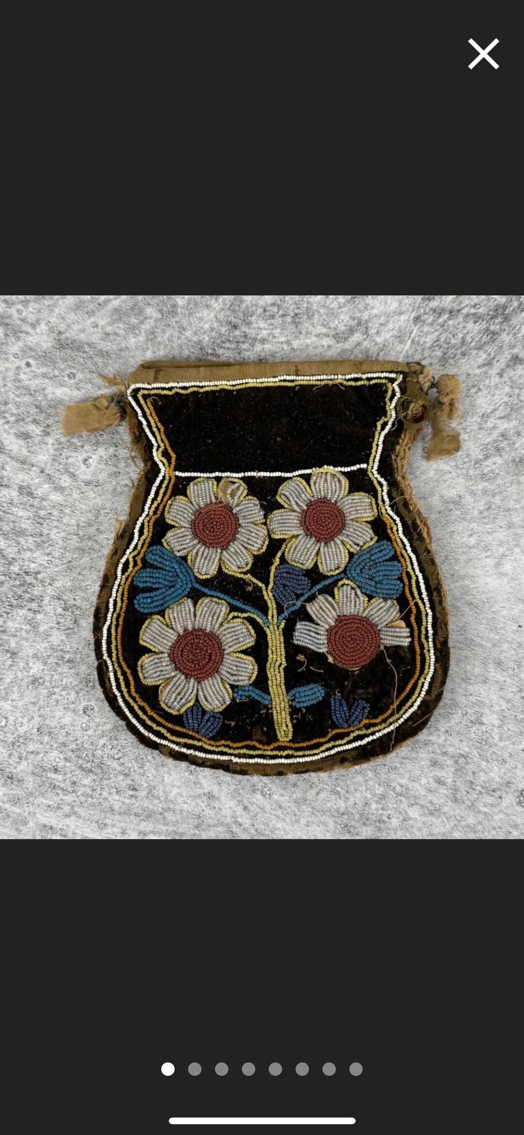 Native American Micmac Pouch. - Etsy