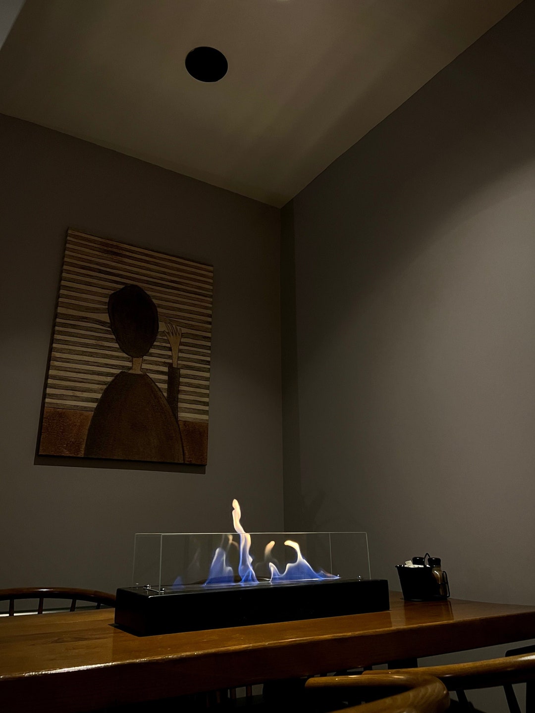 Big Tabletop Fire Place Ethanol Fire Pit,powerful Economic Heater, Mini ...