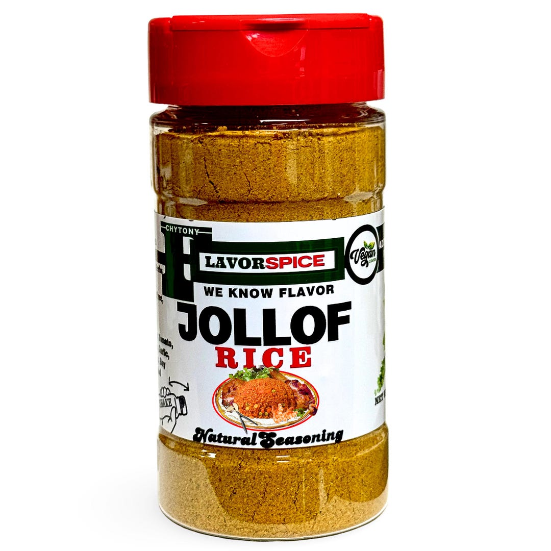 Jollof Rice Seasoning 7oz | Crafted With 100% Natural Herbs and Spices ...