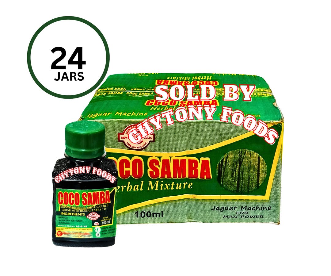 Coco Samba African Herbal Mixture 1 BOX 24 Jars - Etsy