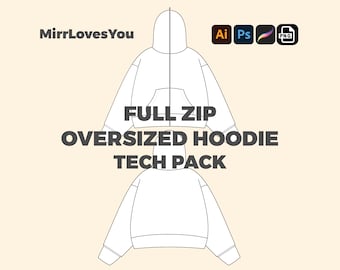 Full Zip Hoodie Mockup - Etsy