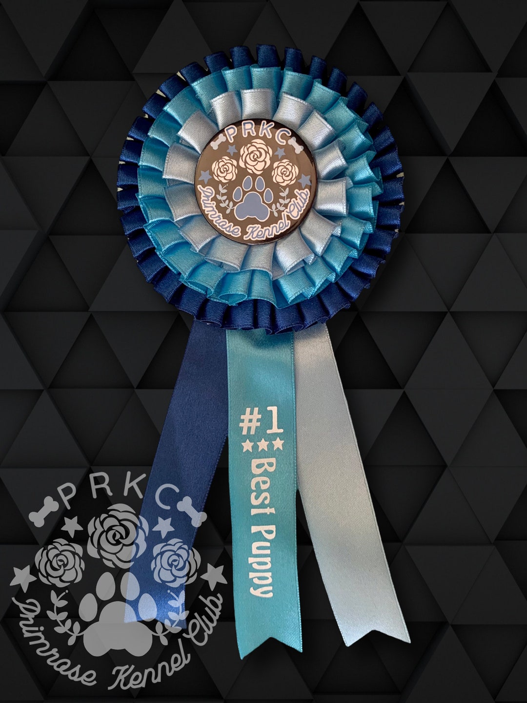 BEST PUPPY - Kennel Club Award Ribbon Badge Petplay Pupplay Puppy Play ...