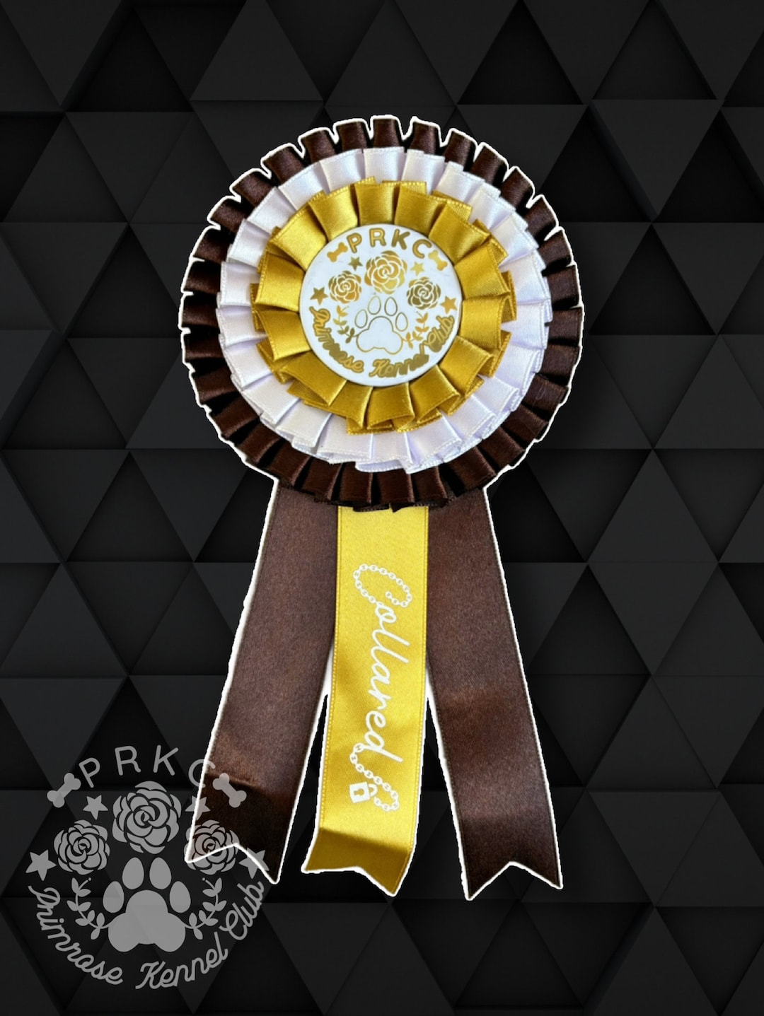 COLLARED - Kennel Club Award Ribbon Badge Petplay Pupplay Puppy Play ...