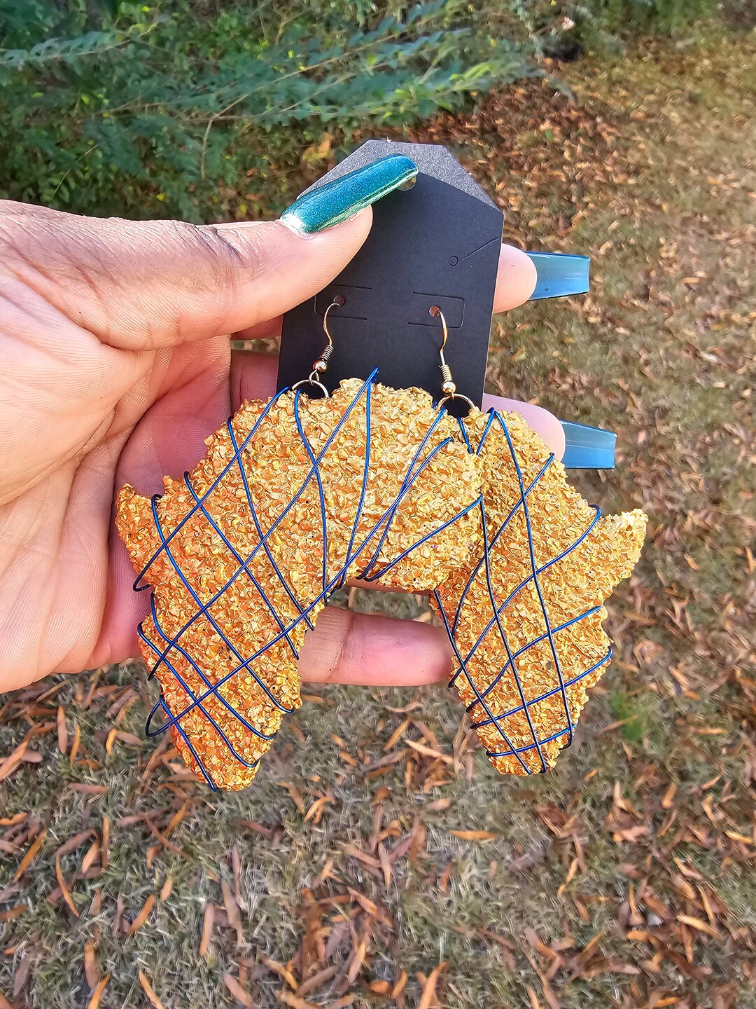 Asha Africa Map Wood Earrings - Etsy