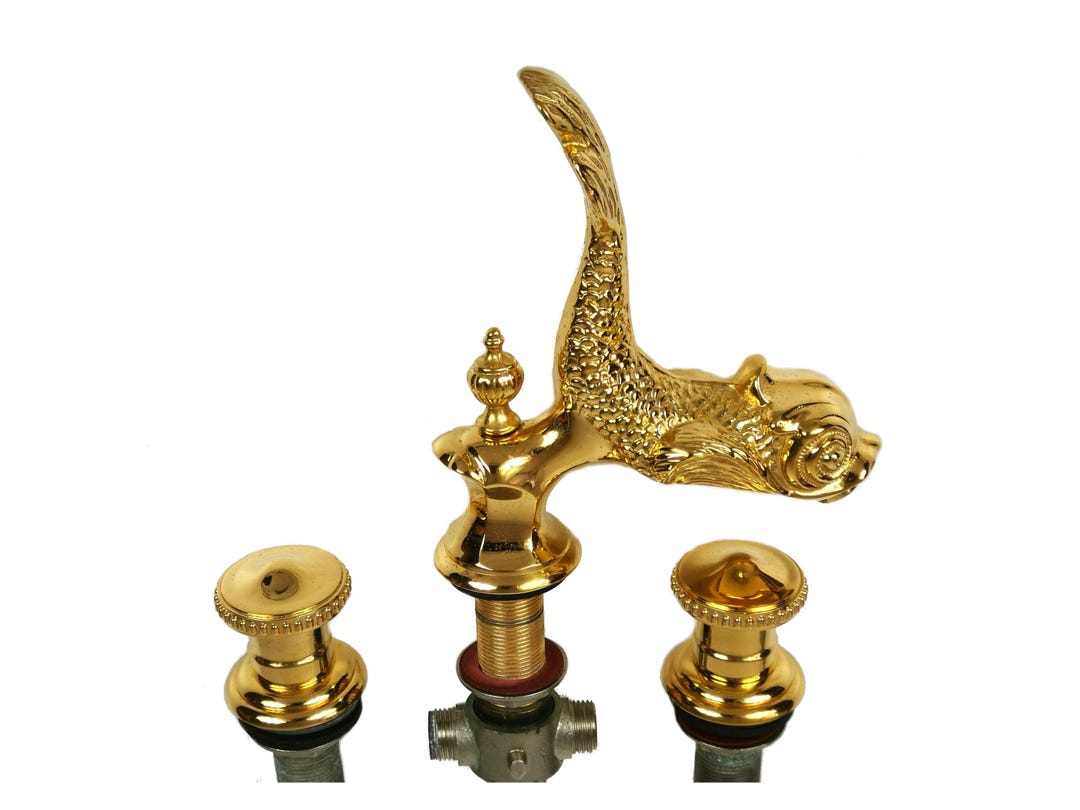 Vintage Dornbracht Koi Fish Faucet: German Bathroom Hardware - Etsy