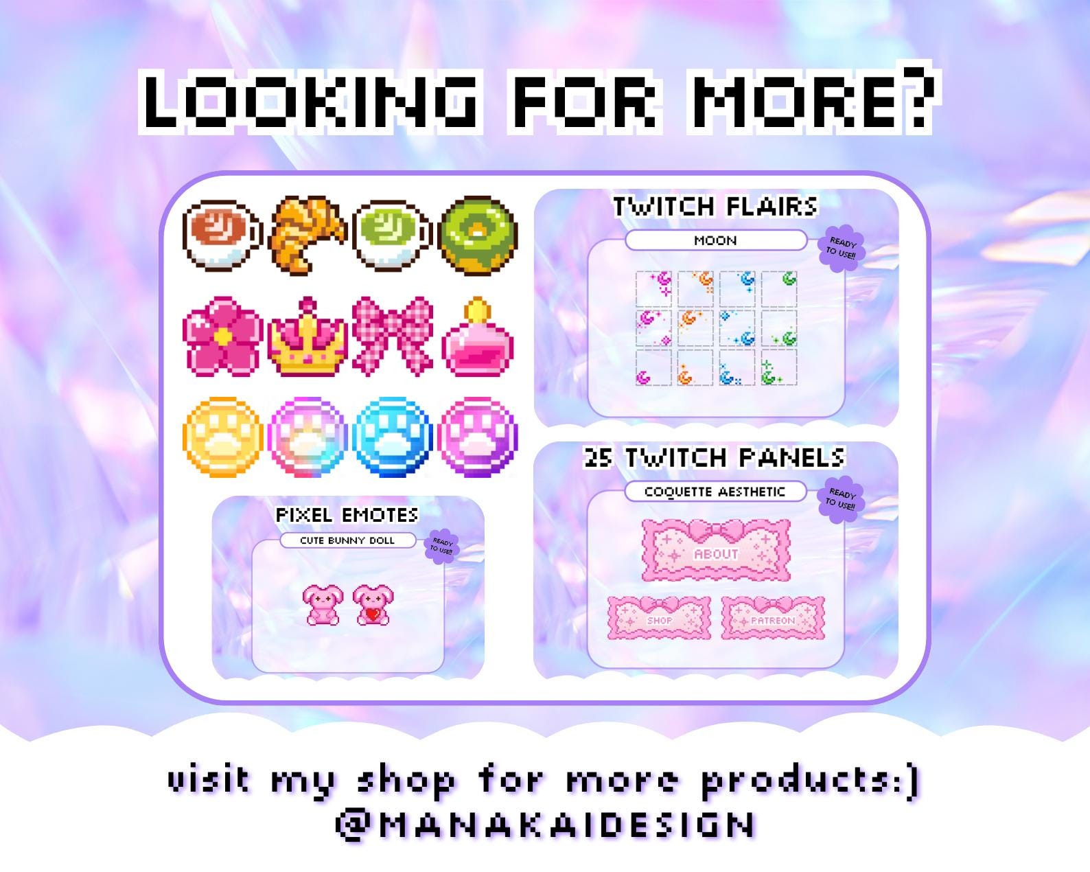 18 Blonde Hair Girl Chibi Streamer Twitch Emote | Cute Blue Eyes Emote ...