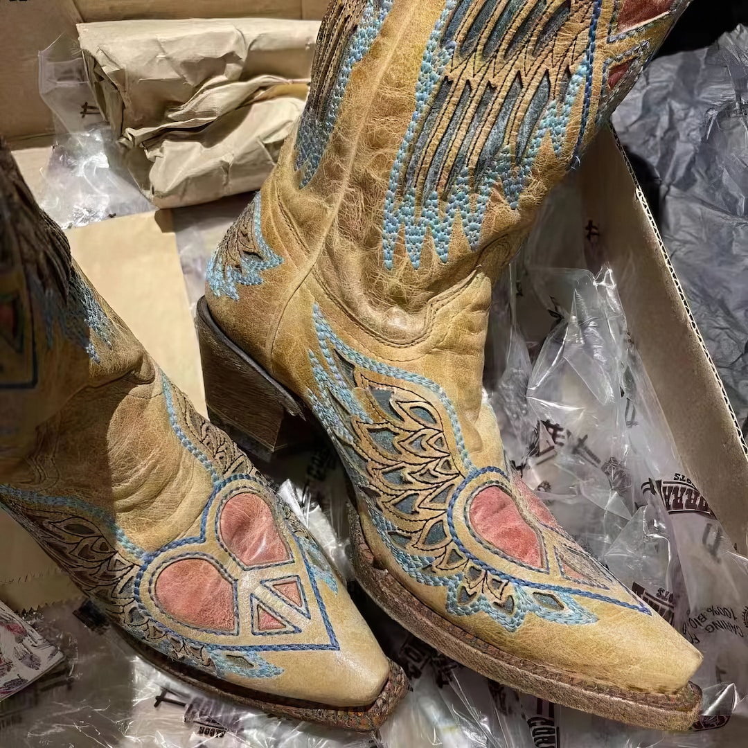 Western Cowboy Shoes ''western Cowboy Shoes - Etsy