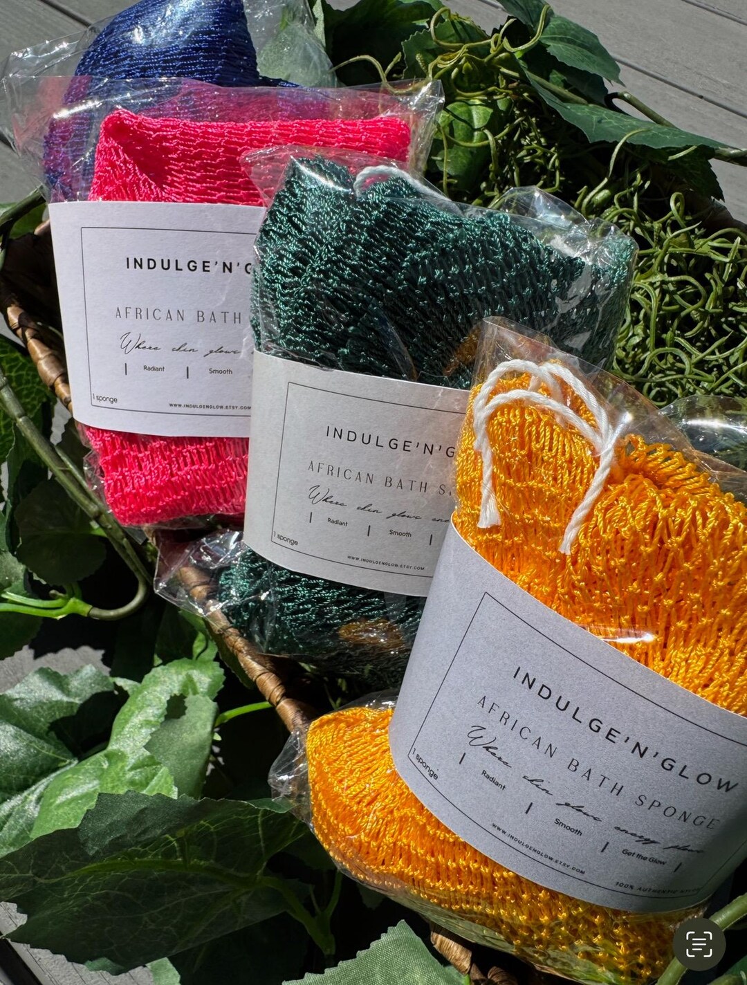 African Net Sponge – Exfoliating Sapo Body Scrubber From Ghana | Deep ...