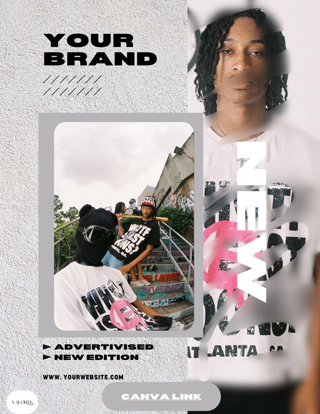 CLOTHING BRAND Flyer - Etsy