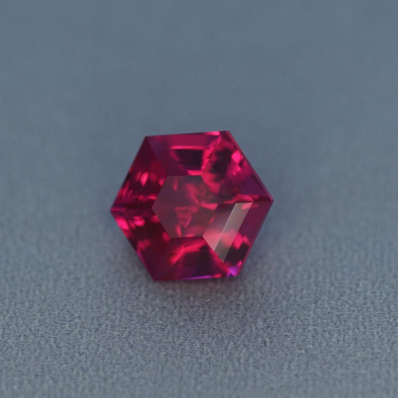 Pink Lab Created Sapphire 5.60 Ct – Precision Cut Loose Gemstone ...